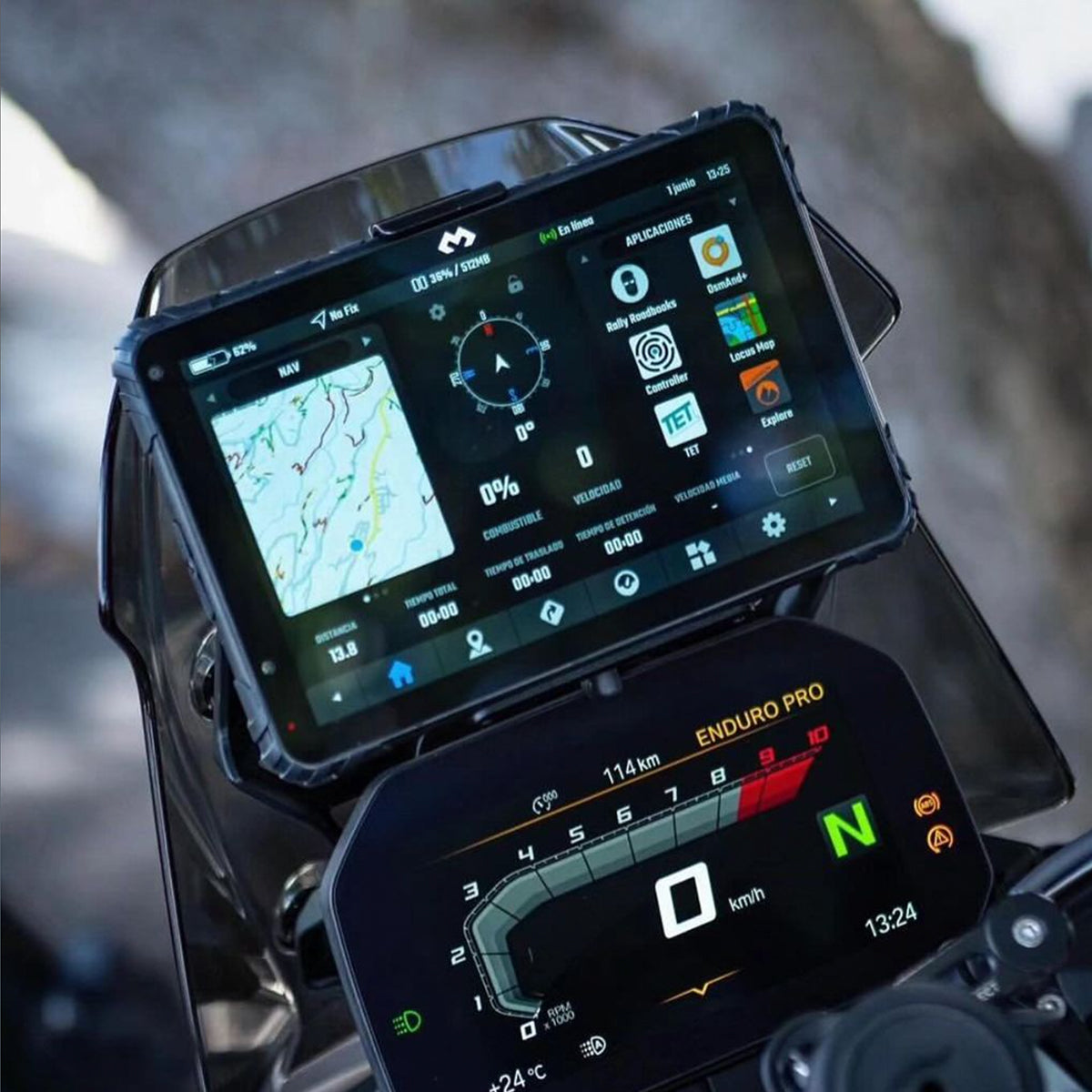 DMD Navigation Tablets - The Ultimate Motorcycle GPS Solution