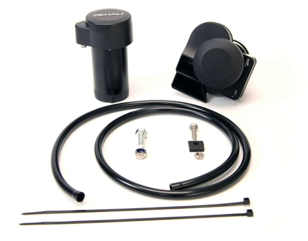 Denali Soundbomb Split kit for the Lone Rider MotoCan R1200GS LC, R125